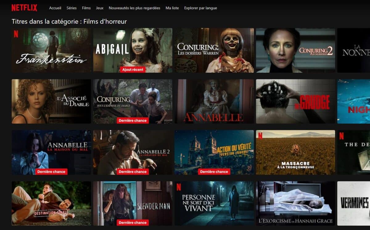 Top 10 des meilleurs films d’horreur à voir sur Netflix